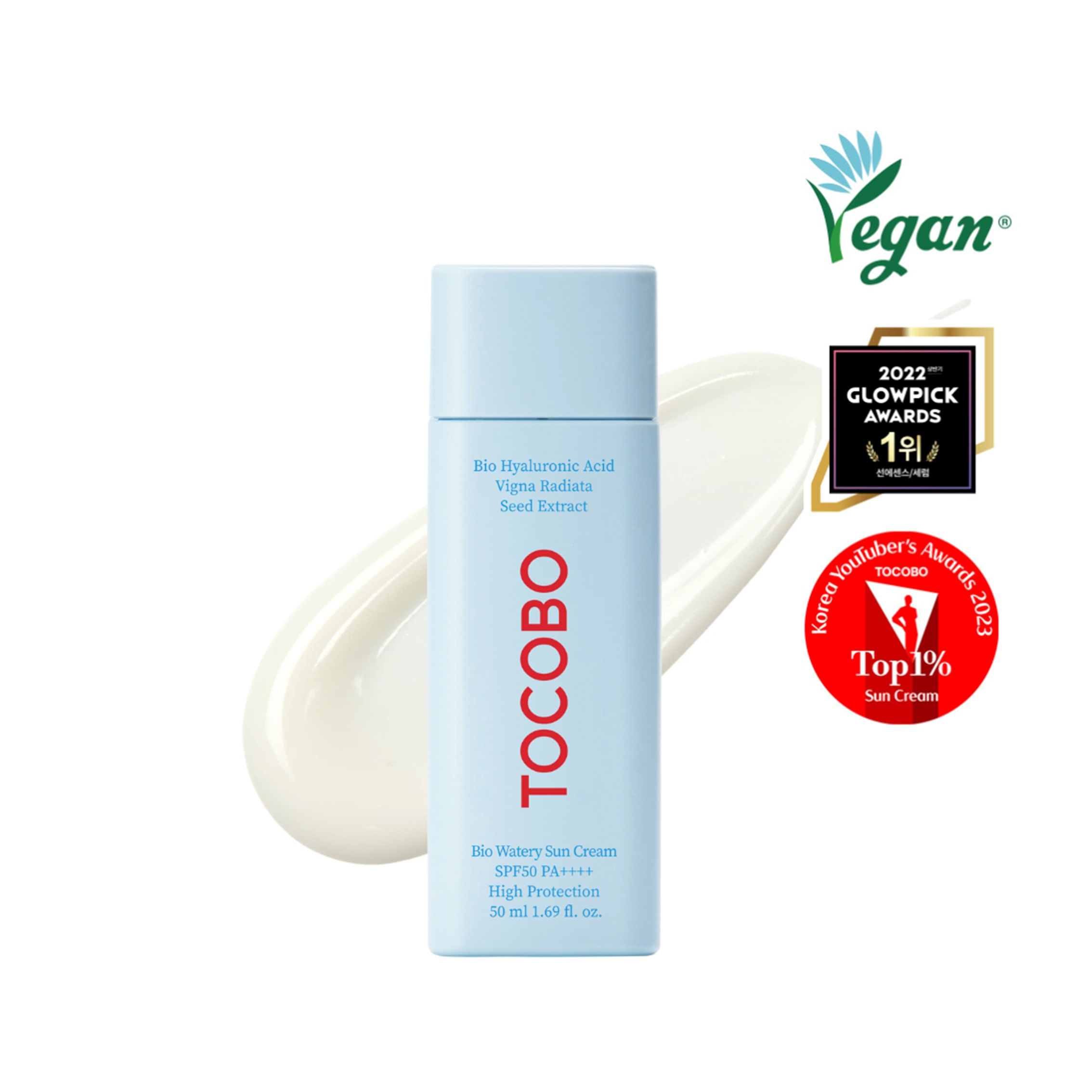 Protector Solar Bio Watery Sun Cream SPF50 PA++++ - Blush-Bar ...