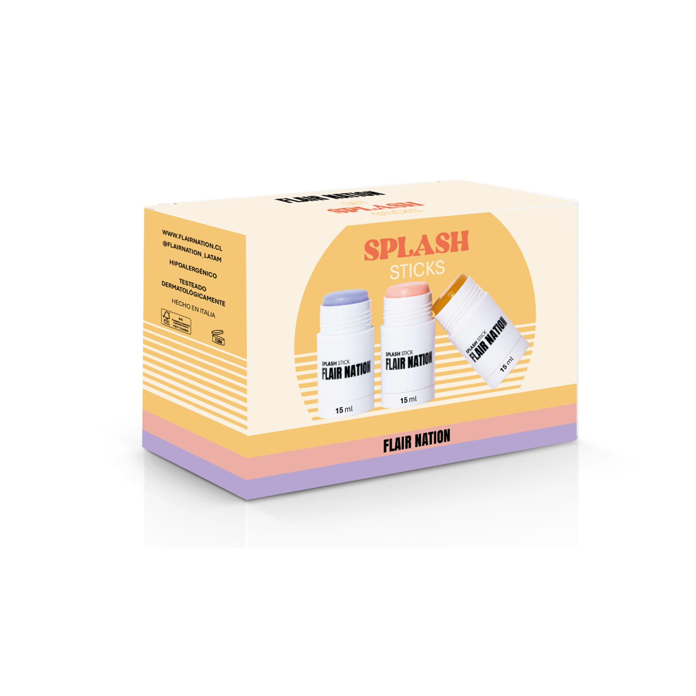 Kit de Ciudado de Piel Splash Sticks Set - Blush-Bar │ Maquillaje y ...